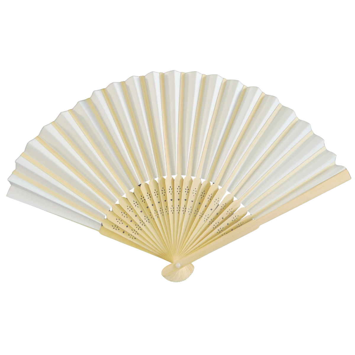White Paper Fans – The Wedding Lockers